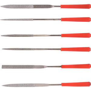 6-Piece File & Carving Hand Tool Set – Precision Files for Wood, Metal ...